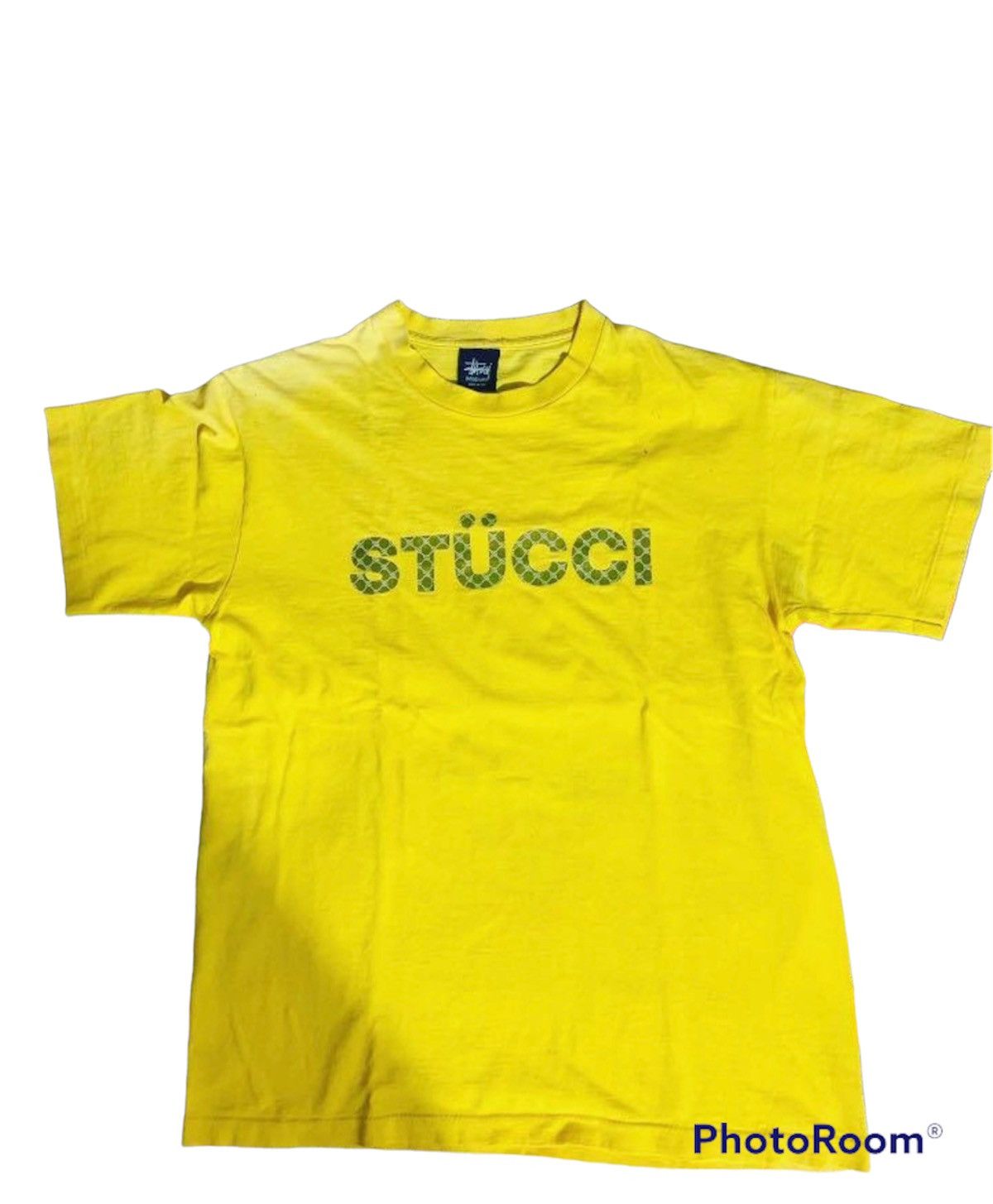 Streetwear × Stussy × Vintage 90s stucci monogram distressed | Grailed