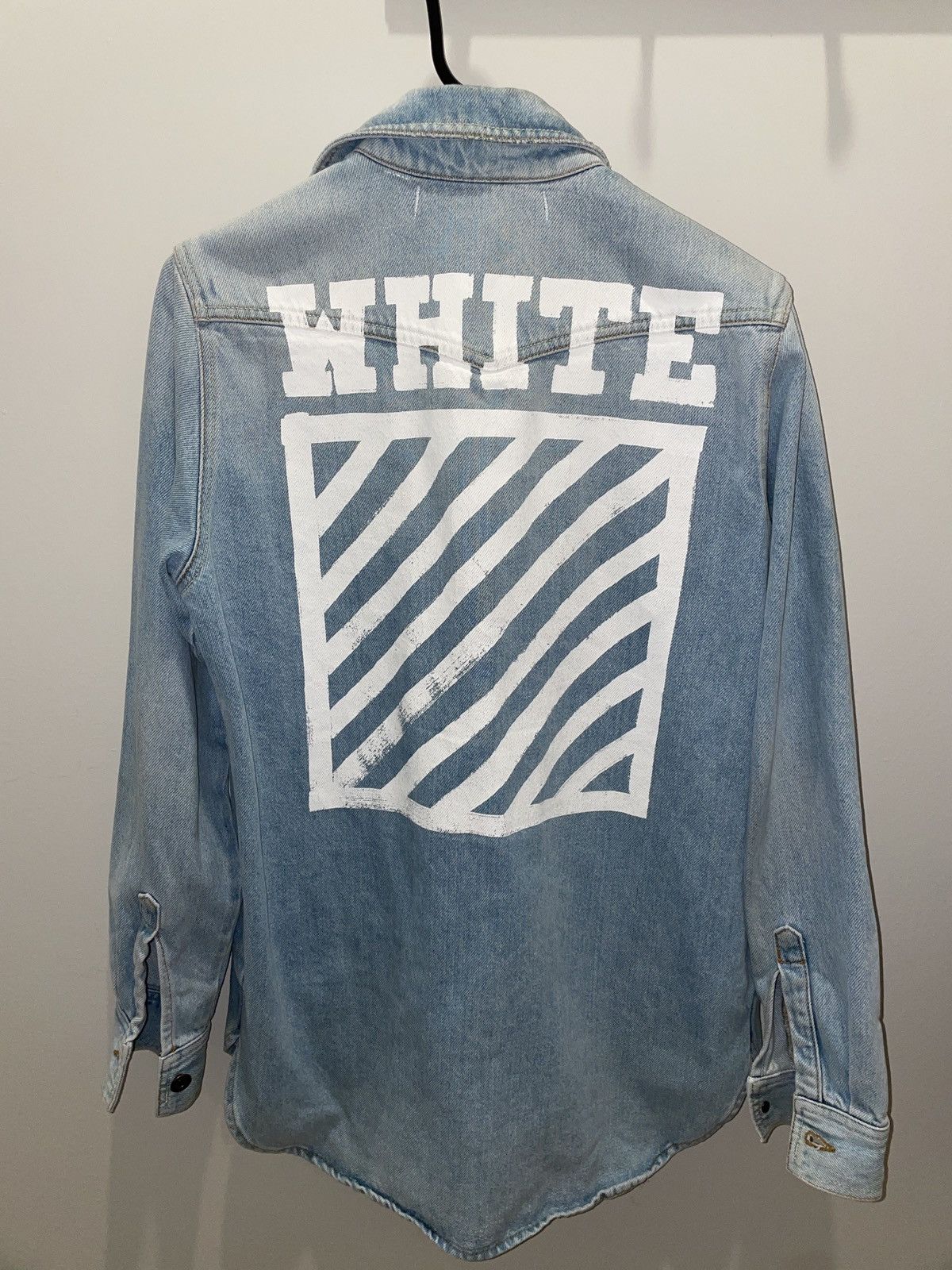 Off-White Off-White denim jacket | Grailed