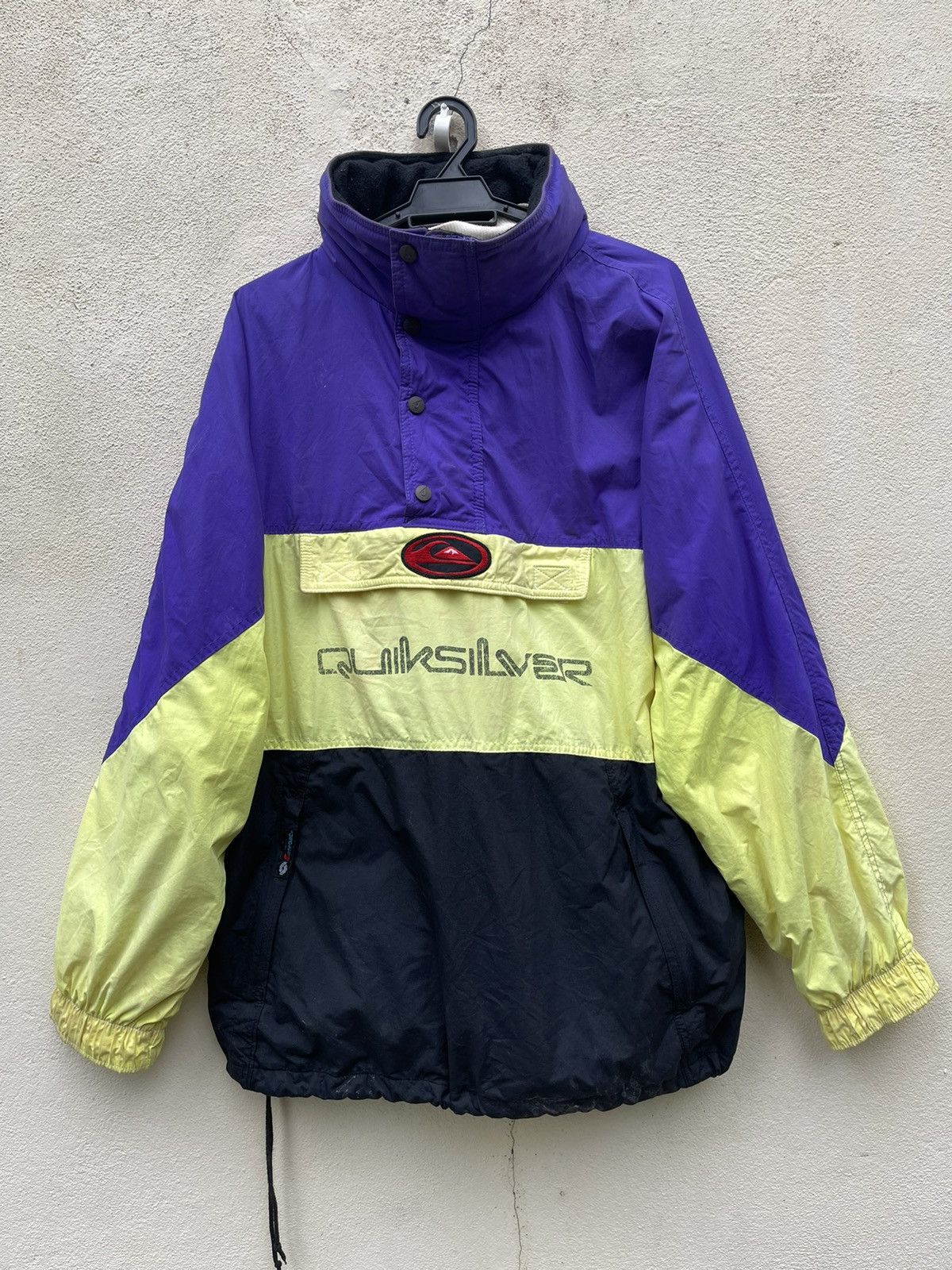 Quiksilver × Surf Style × Vintage DELETE TODAY Vtg Anorak QUIKSILVER ...