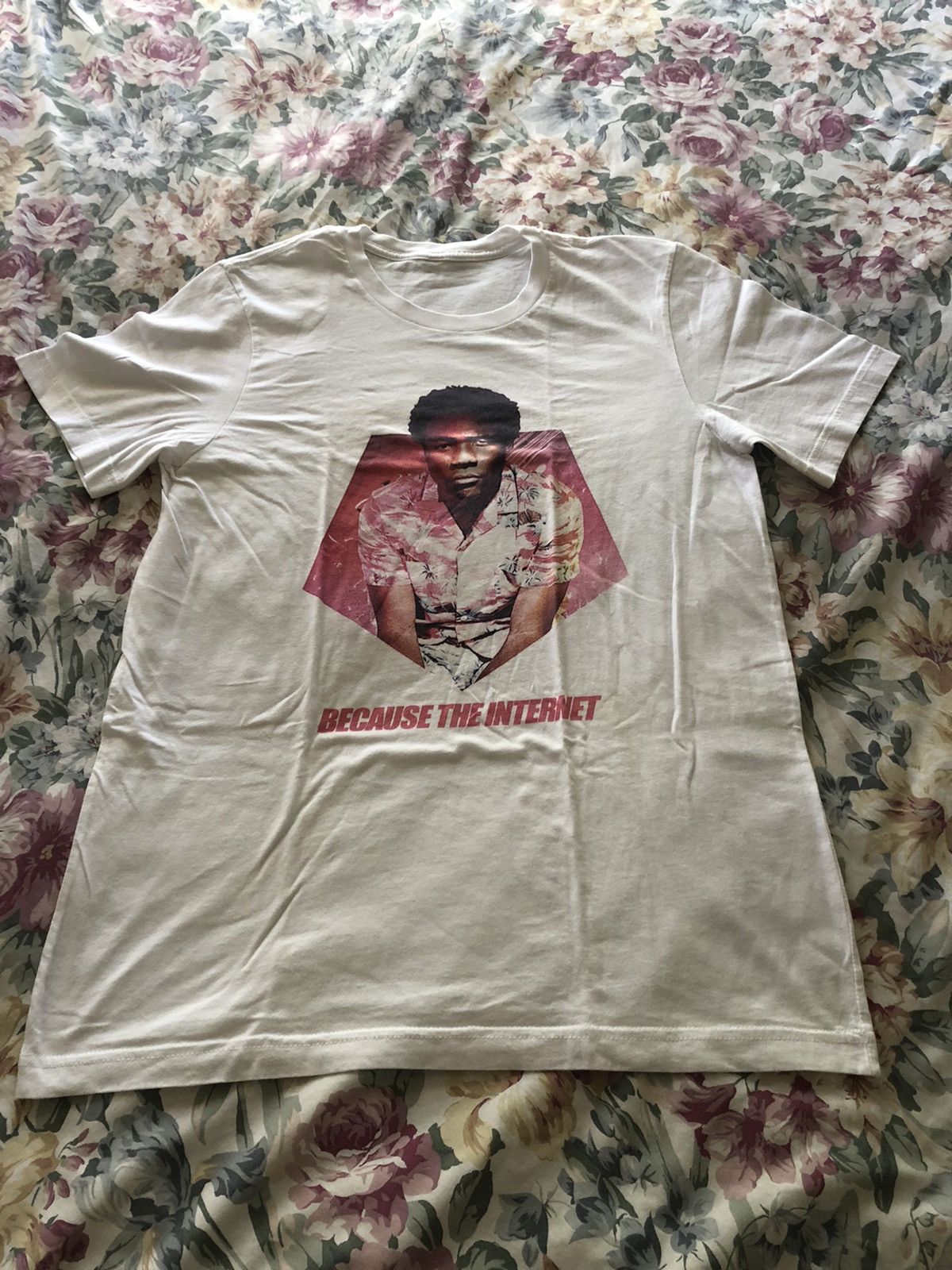 Streetwear childish gambino because the internet t shirt | Grailed