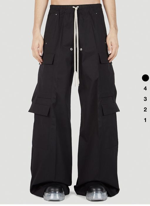 Rick Owens Rick owens bela cargo jumbo size 46 black edfu ss23 | Grailed
