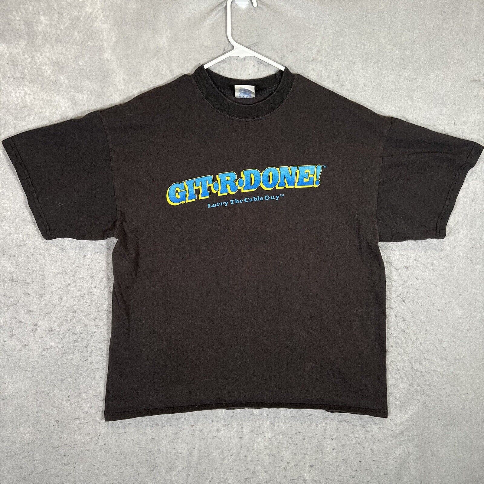 Vintage A1 Vintage Git R Done Larry The Cable Guy T Shirt Adult XL ...
