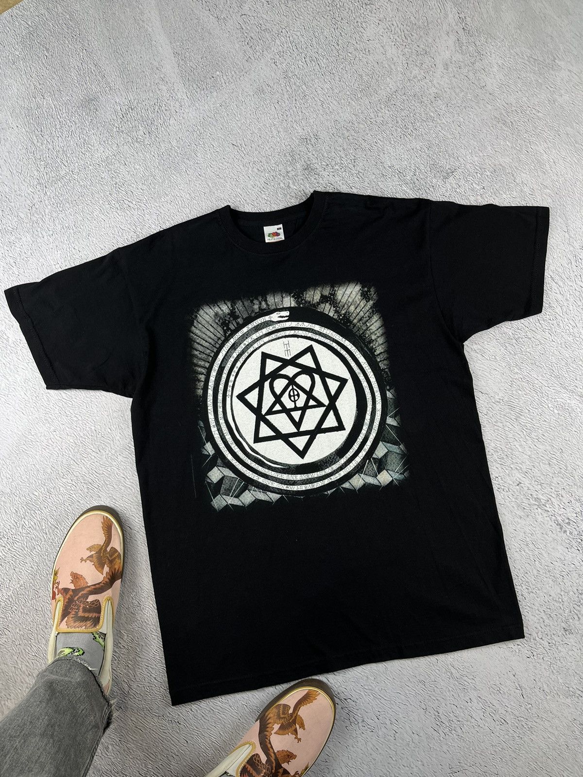 Band Tees × Rock T Shirt × Vintage Vintage HIM Razorblade Romance Goth ...