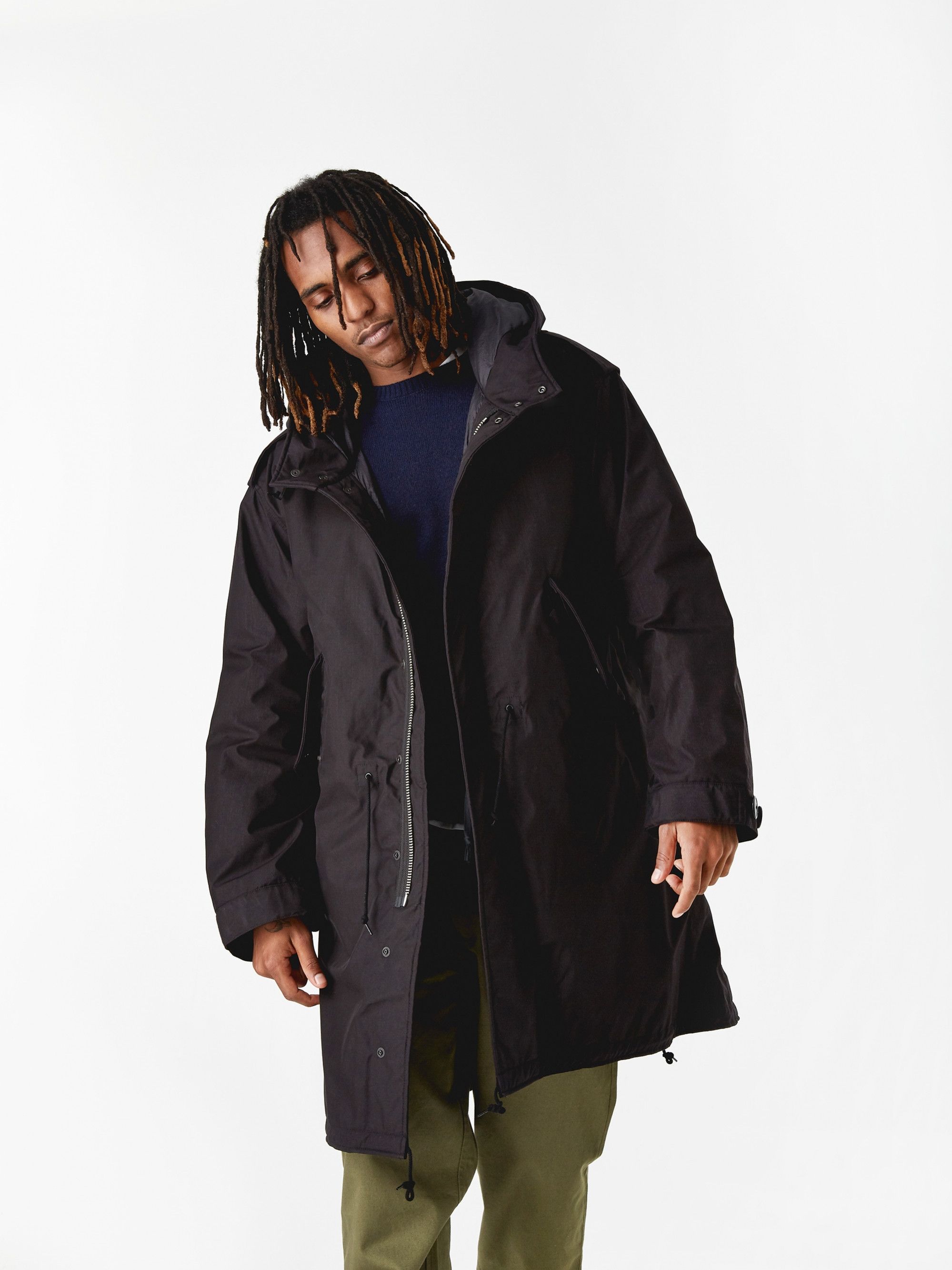Beams Plus Beams Plus Black M-51 Down Parka | Grailed