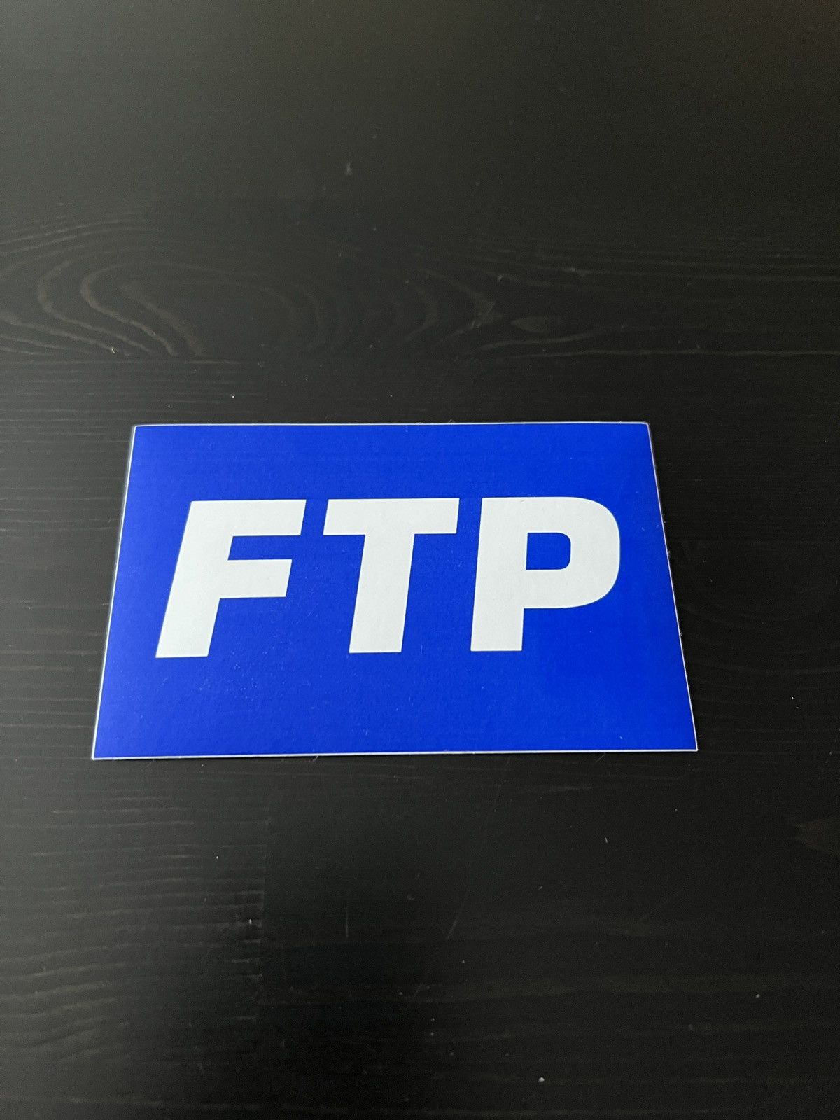 Stickers FTP Blue Logo Sticker | Grailed
