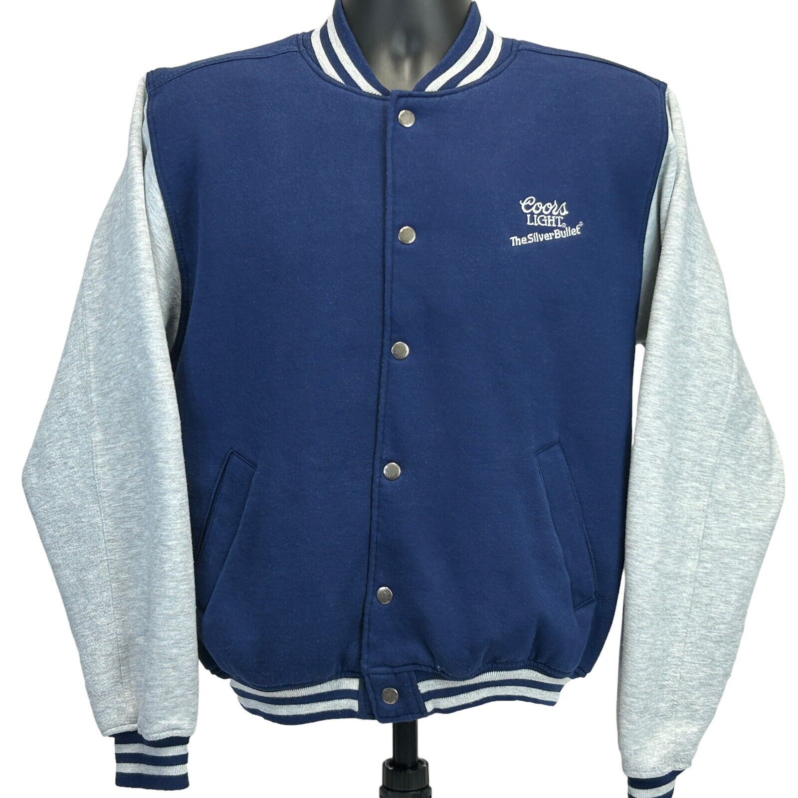 Gear for Sports Coors Light Vintage 90s Bomber Jacket The Silver Bullet ...