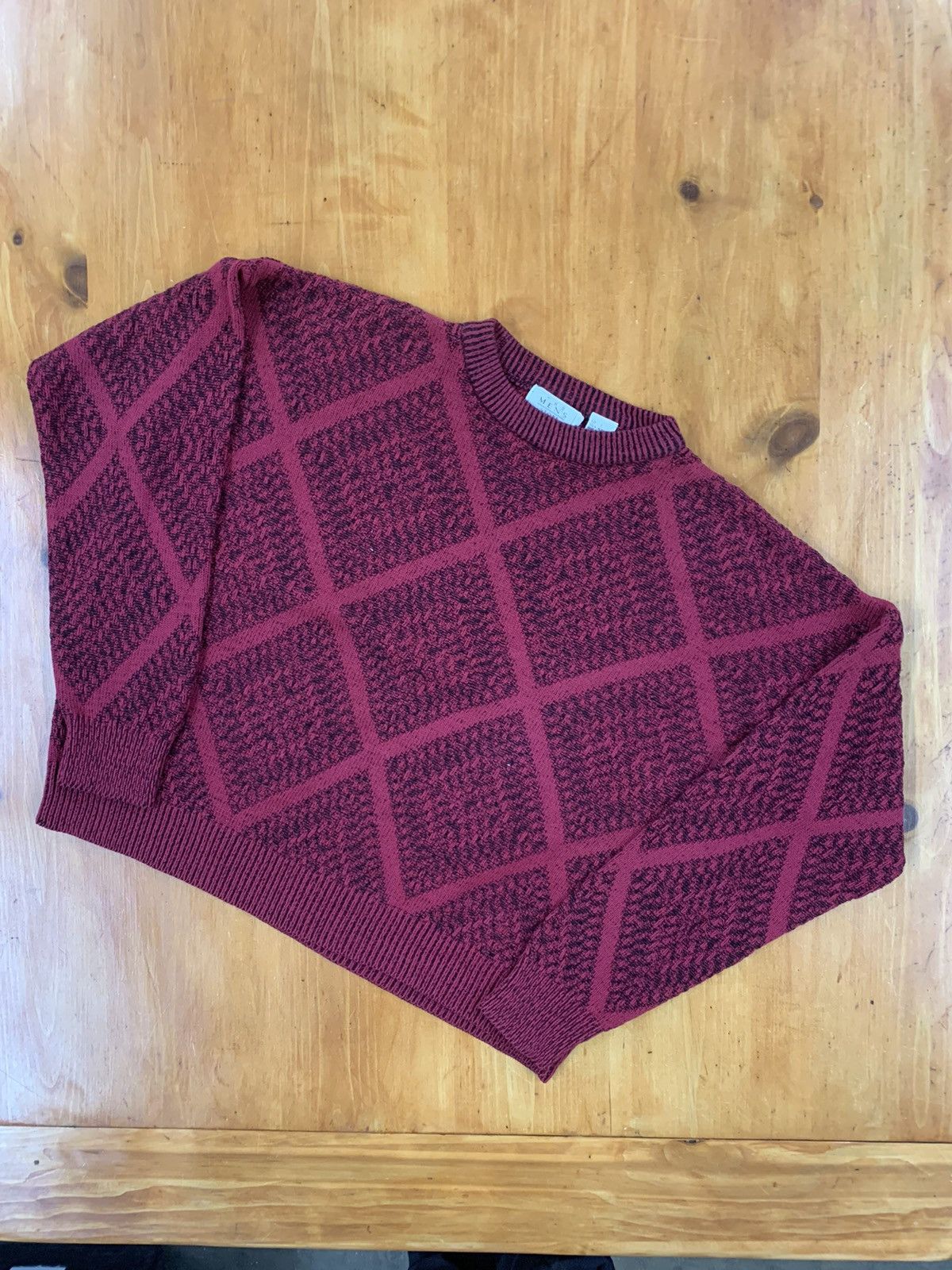 Coloured Cable Knit Sweater × Streetwear × Vintage Vintage 1990s ...