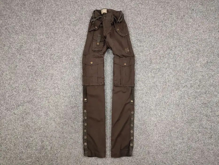 Japanese Brand × Streetwear × Vintage Vintage 90's Japanese Baggy Multi Pocket Cargo pants ...