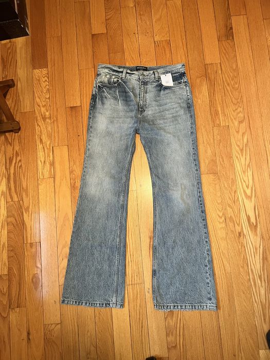 Balenciaga Balenciaga flared denim “The Lost Tapes” | Grailed