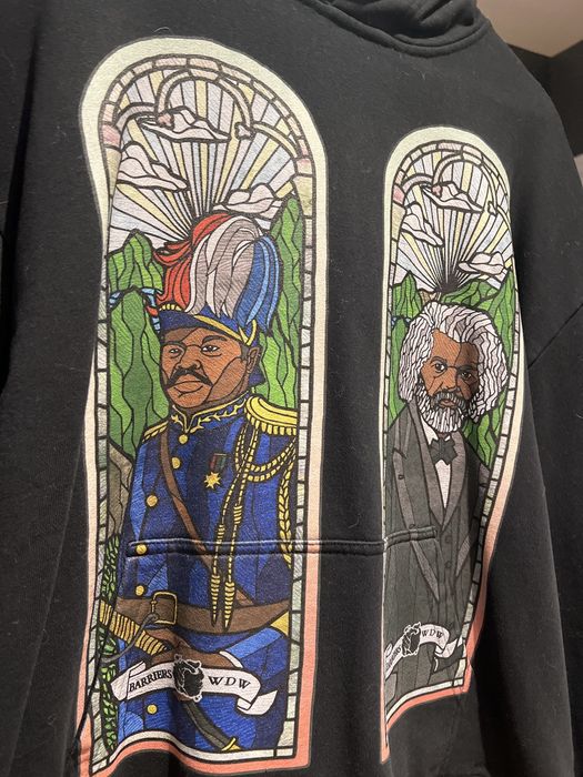 Barriers WHO DECIDES WAR by MRDR Bravado x Barriers NY Hoodie | Grailed