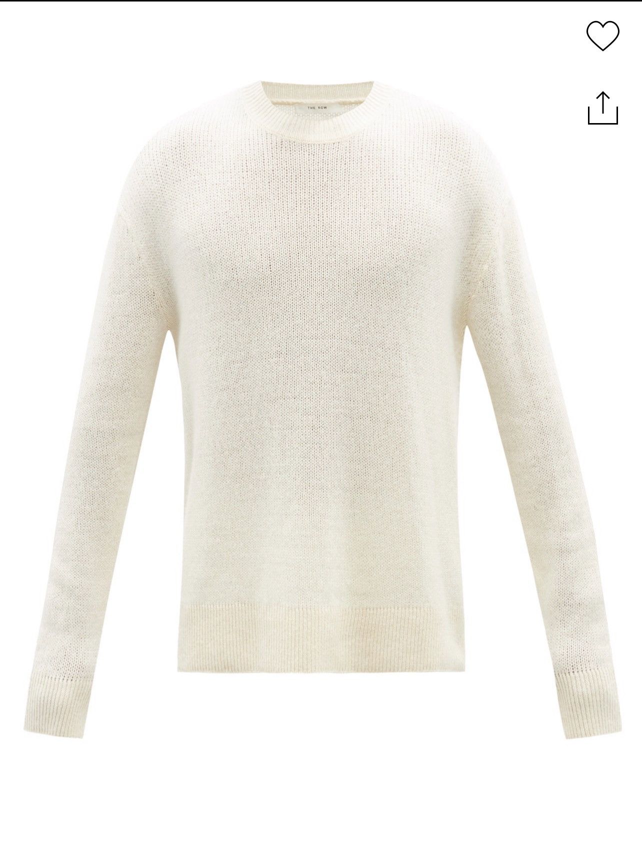 The Row The Row Stefan Sweater 100% Cashmere | Grailed