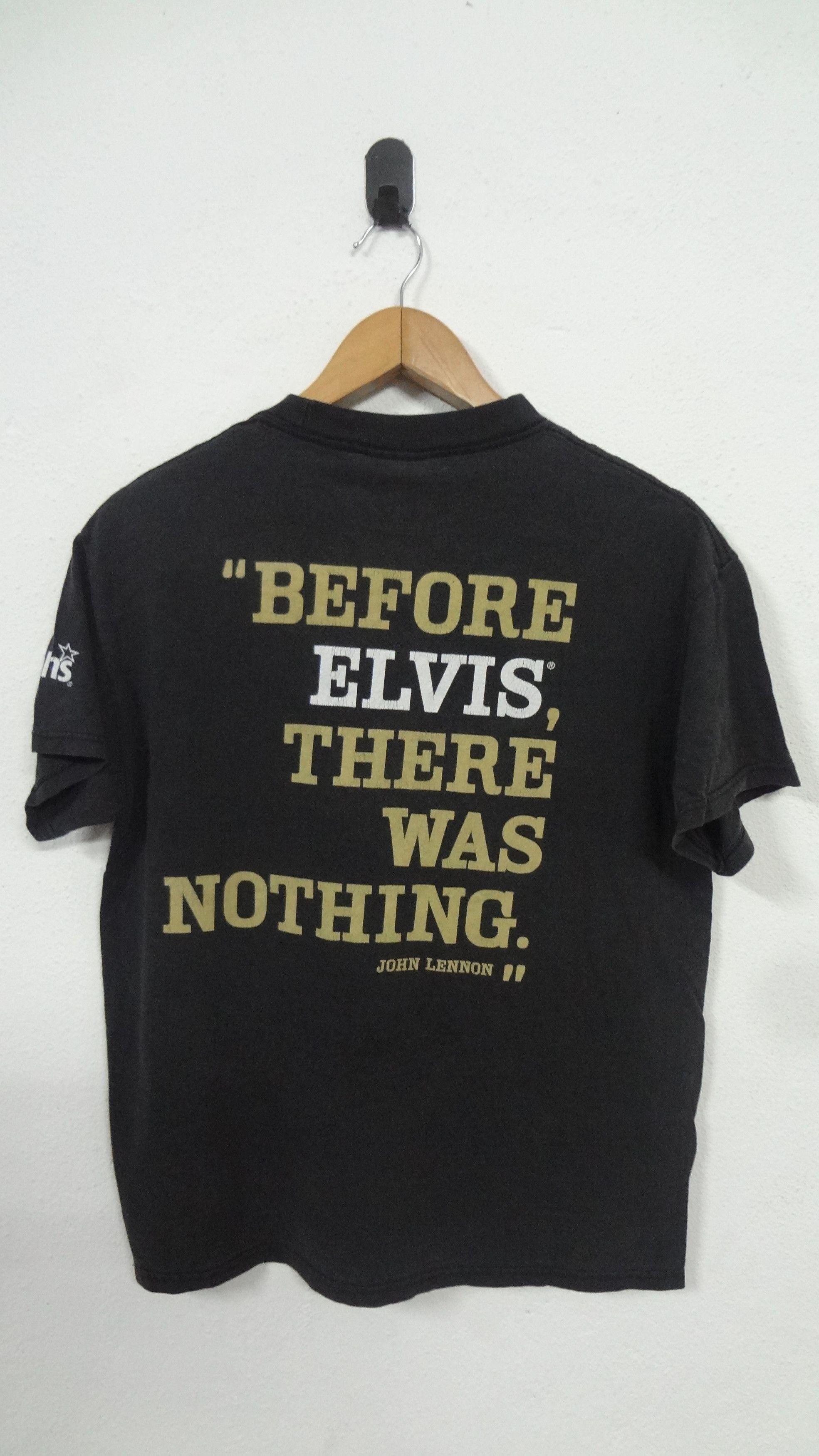 Band Tees Elvis Before Elvis There was Nothing John Lennon T Shirt | Grailed