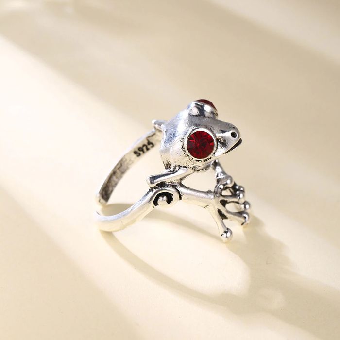 Custom Red Eye Frog Rings | Grailed