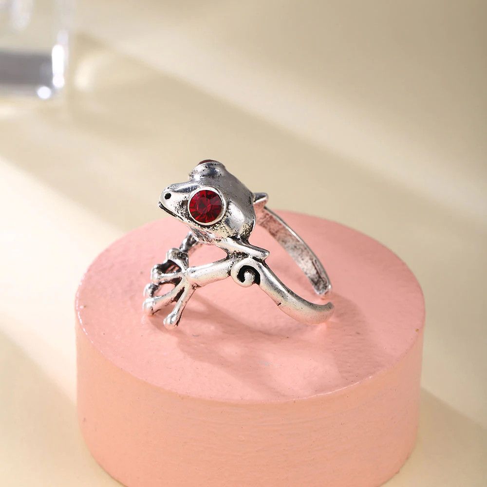 Custom Red Eye Frog Rings | Grailed