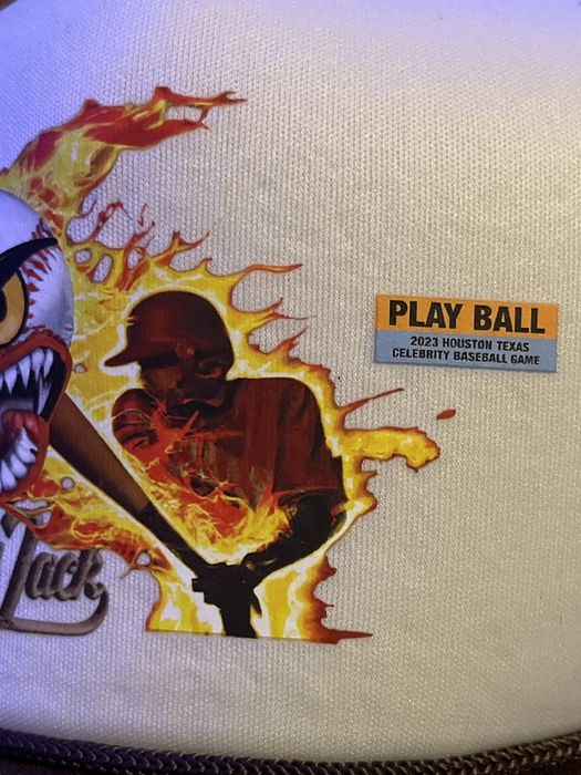 Travis Scott Travis Scott Baseball game Houston Exclusive hat | Grailed