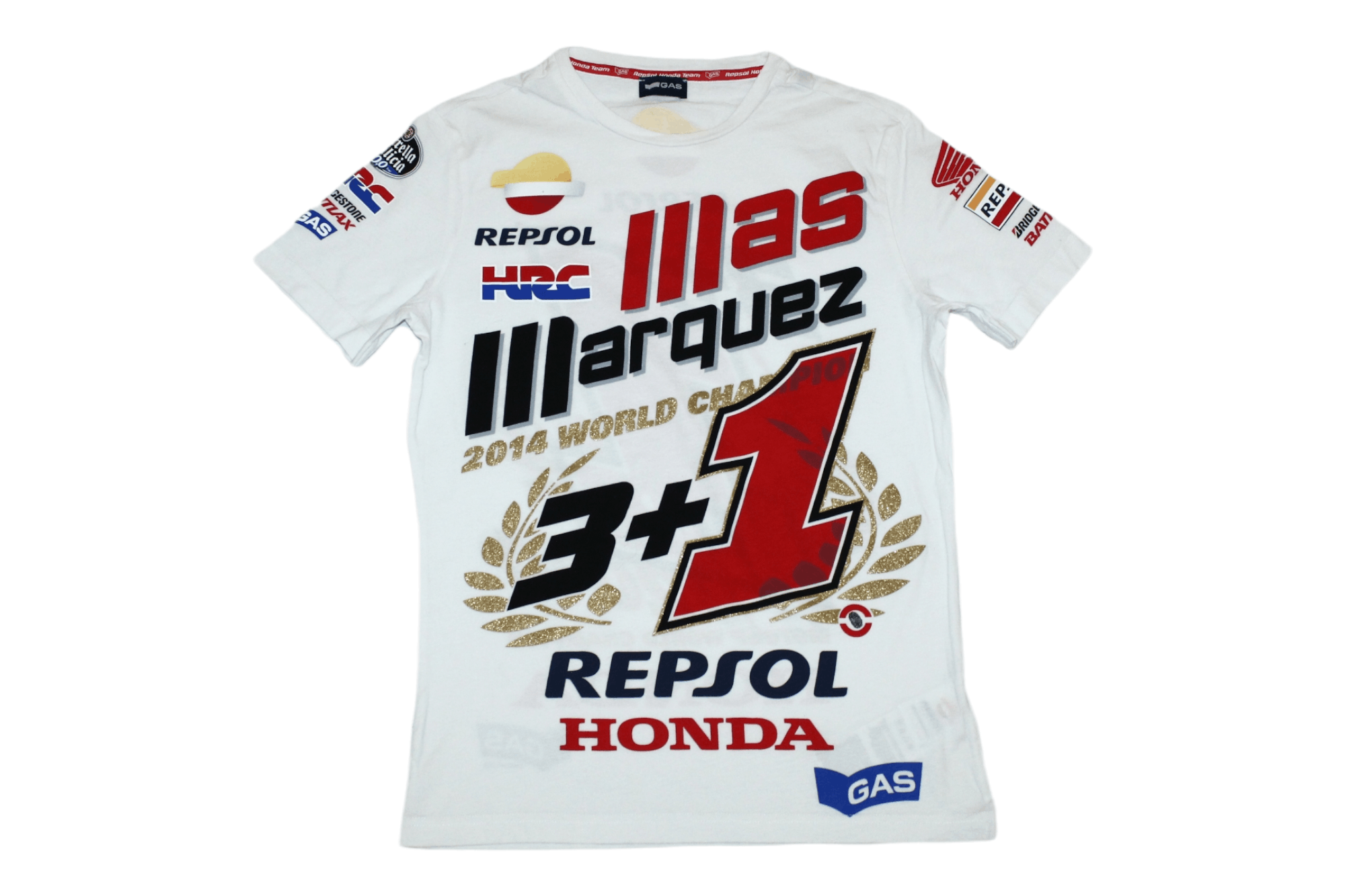 Honda Honda Racing Team x Repsol x GAS World Champion T-Shirt | Grailed