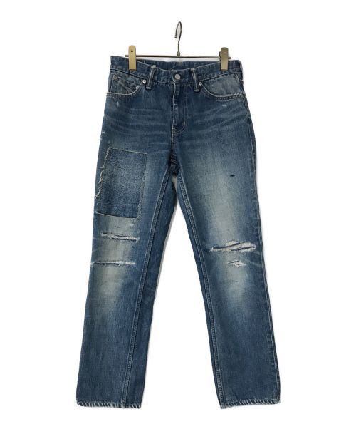 Visvim VISVIM SOCIAL SCULPTURE 03 DAMAGED Denim Pants Indigo 30 | Grailed