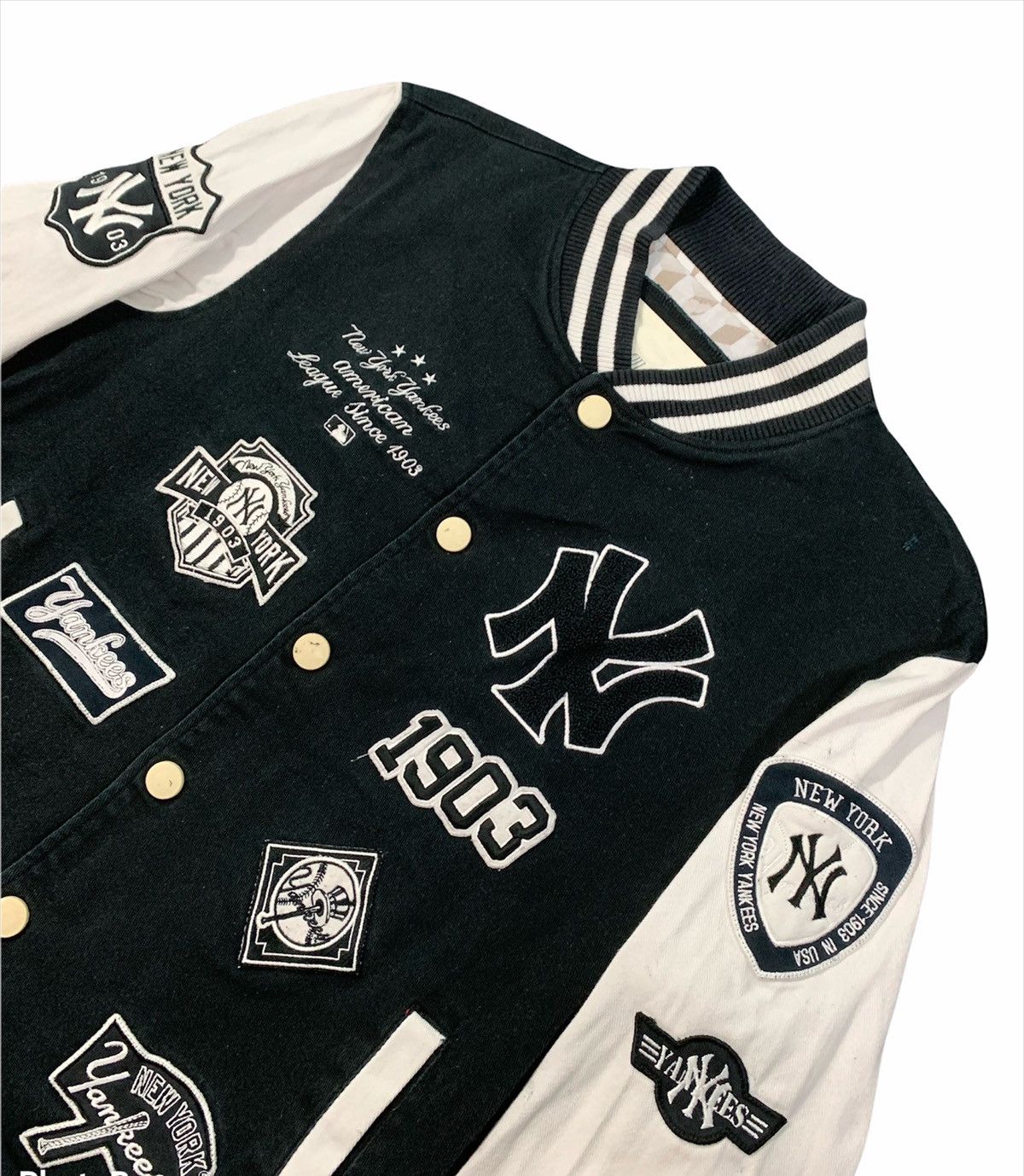 Japanese Brand ️‍🔥SENDOFFERS ️‍🔥 New York Yankees Baseball Varsity ...