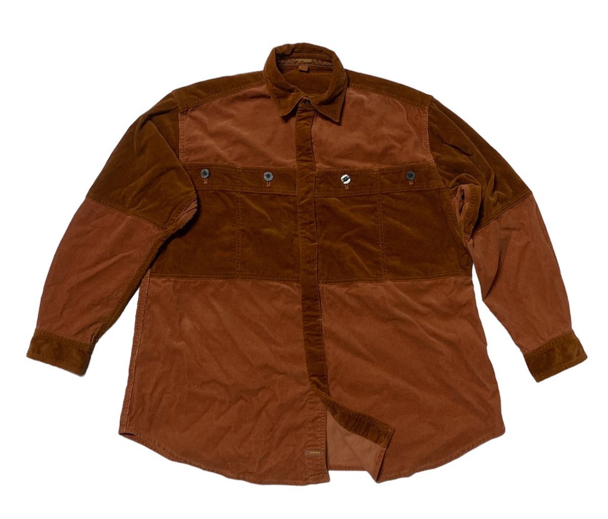 Issey Miyake Vintage HSG Japan Issey Miyake corduroy work flannel ...