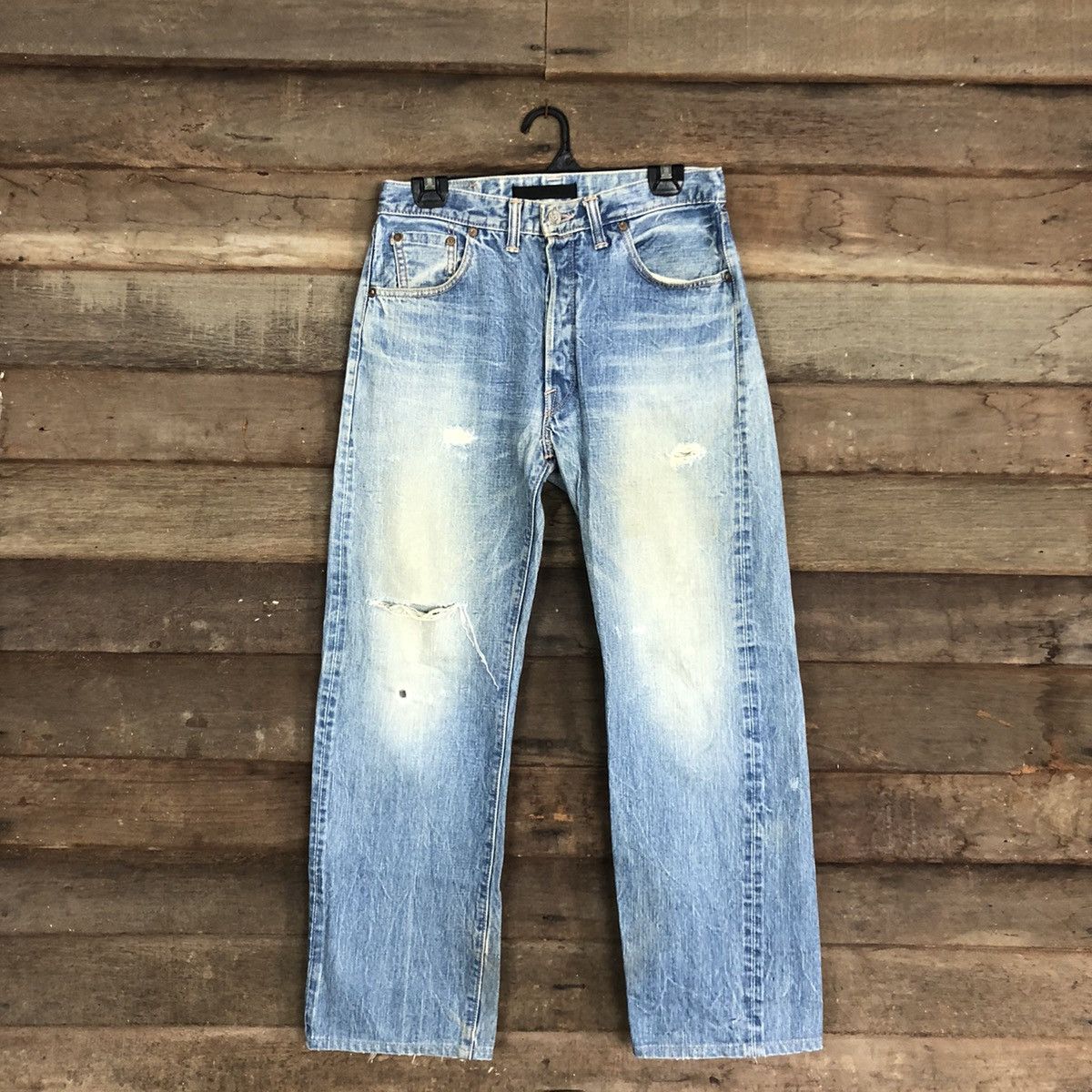 Edwin Edwin Faded Denim Pants | Grailed