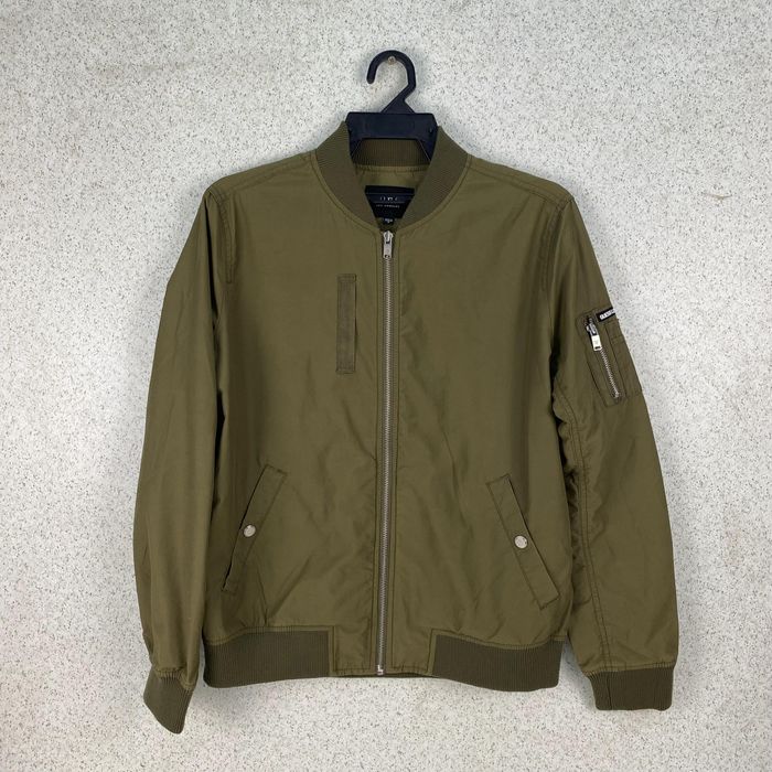 Guess Guess Olive Green Bomber Jacket | Grailed
