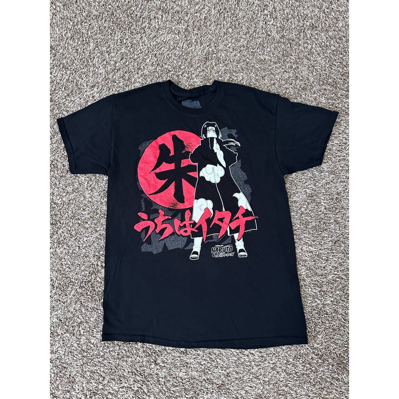 Ripple Junction Large Naruto Shippuden Black T-Shirt | Grailed