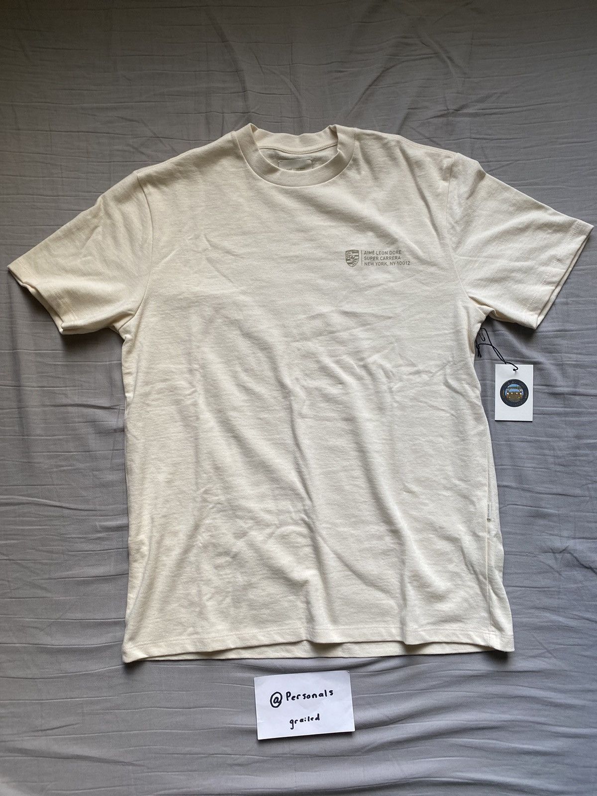 Aime Leon Dore ALD x Porsche 911SC Grille Badge T-Shirt | Grailed