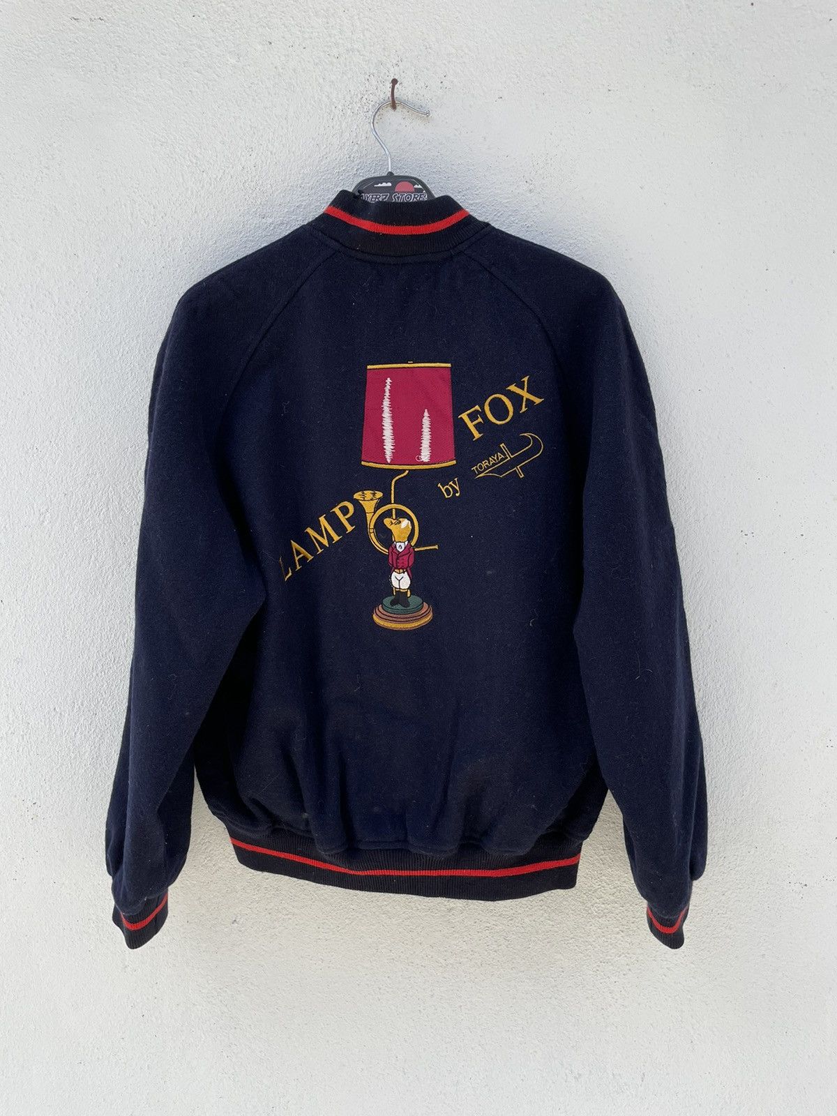 Japanese Brand Vintage Japan Brand Lamp Fox Varsity Wool Jackets | Grailed