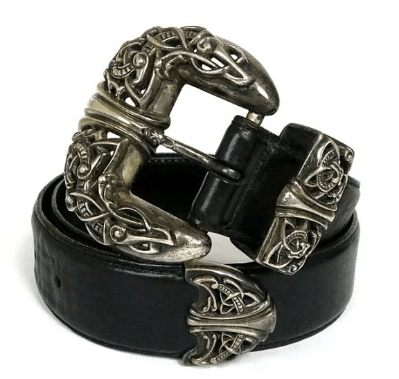 Chrome Hearts Chrome Hearts Fat Buckle 3 Piece Belt | Grailed