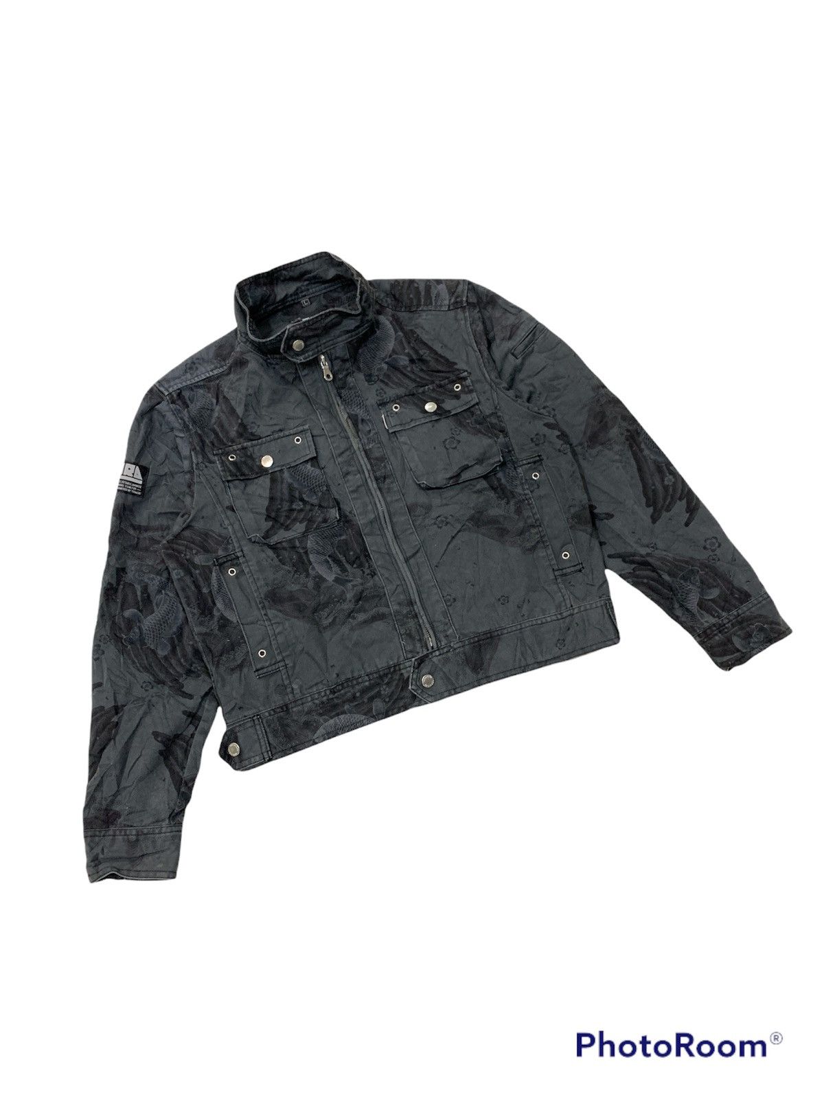 Japanese Brand × Sukajan Souvenir Jacket × Vintage TORAICHI KOI FISH ...