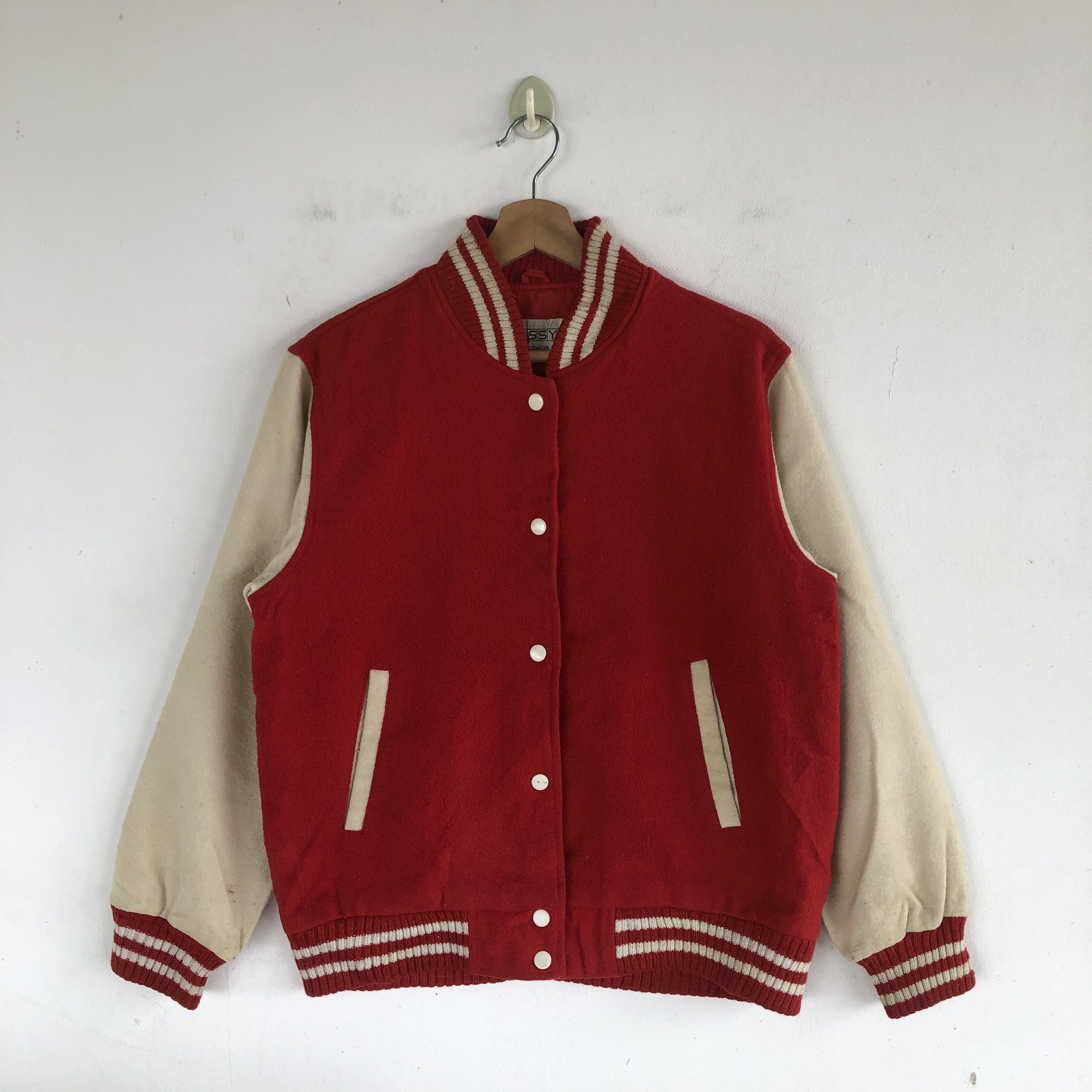 Bomber Jacket × Japanese Brand × Vintage Vintage Passy Varsity Jackets ...
