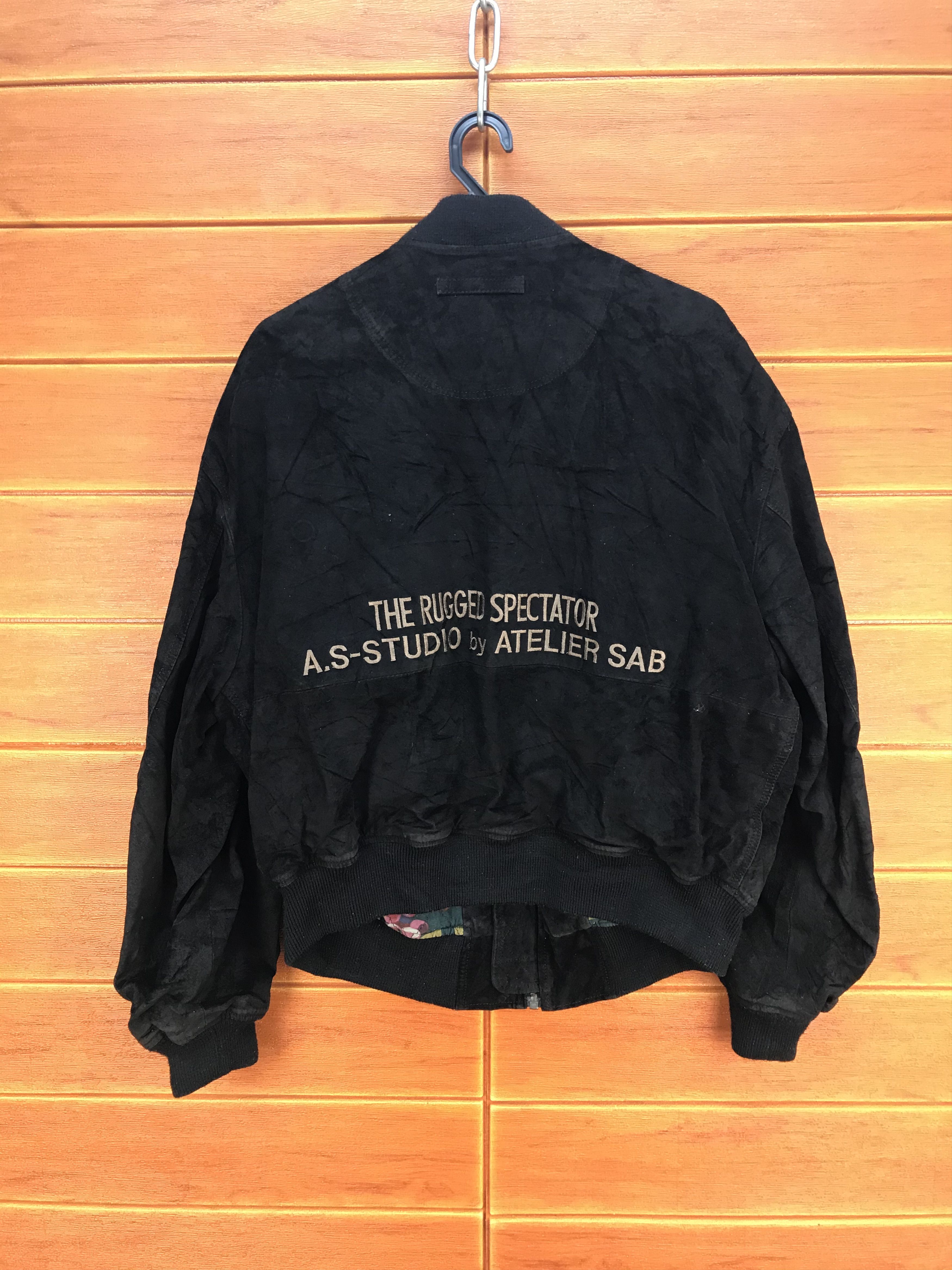 Japanese Brand AS-STUDIO BY ATELIAR SAB Leather Jacket | Grailed