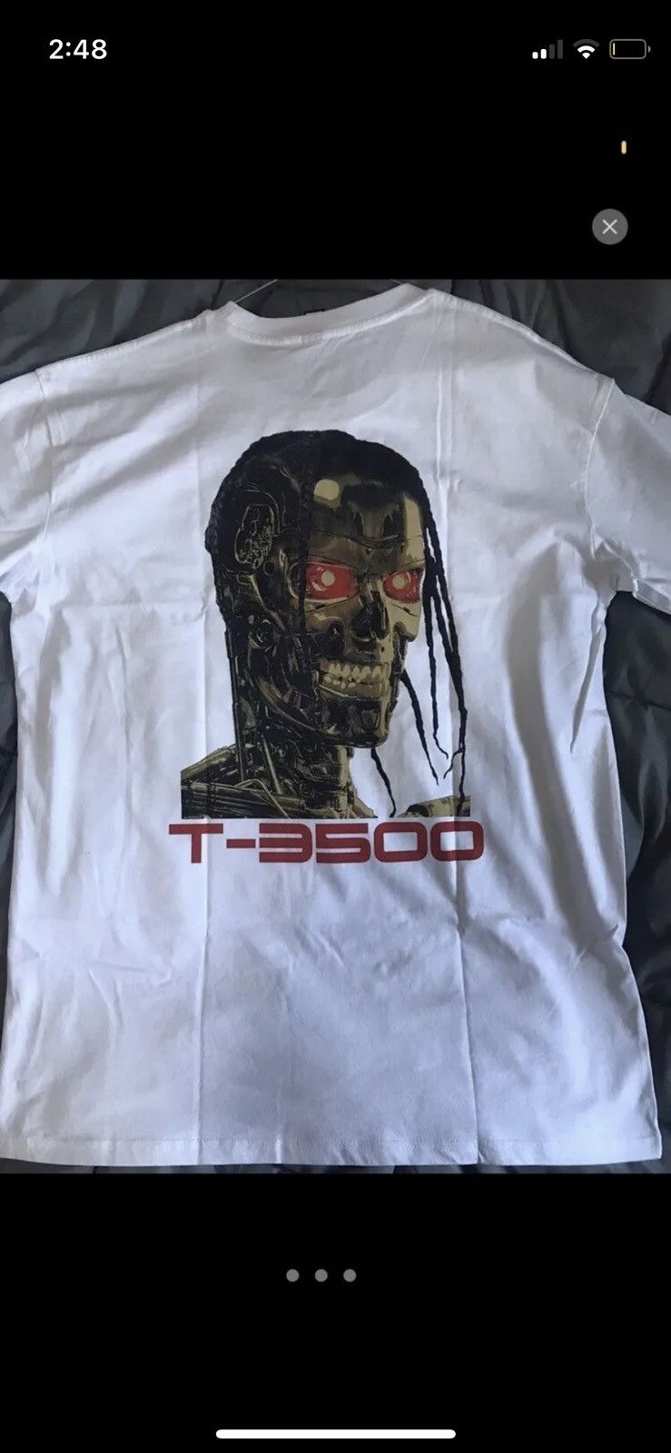 Rap Tees Travis scott T3500 Terminator Tee Utopia | Grailed