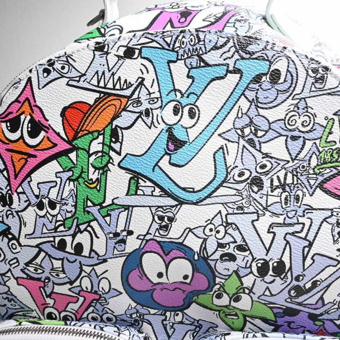 Louis Vuitton Louis Vuitton Monogram Comic Canvas Backpack Multi-Pocket ...