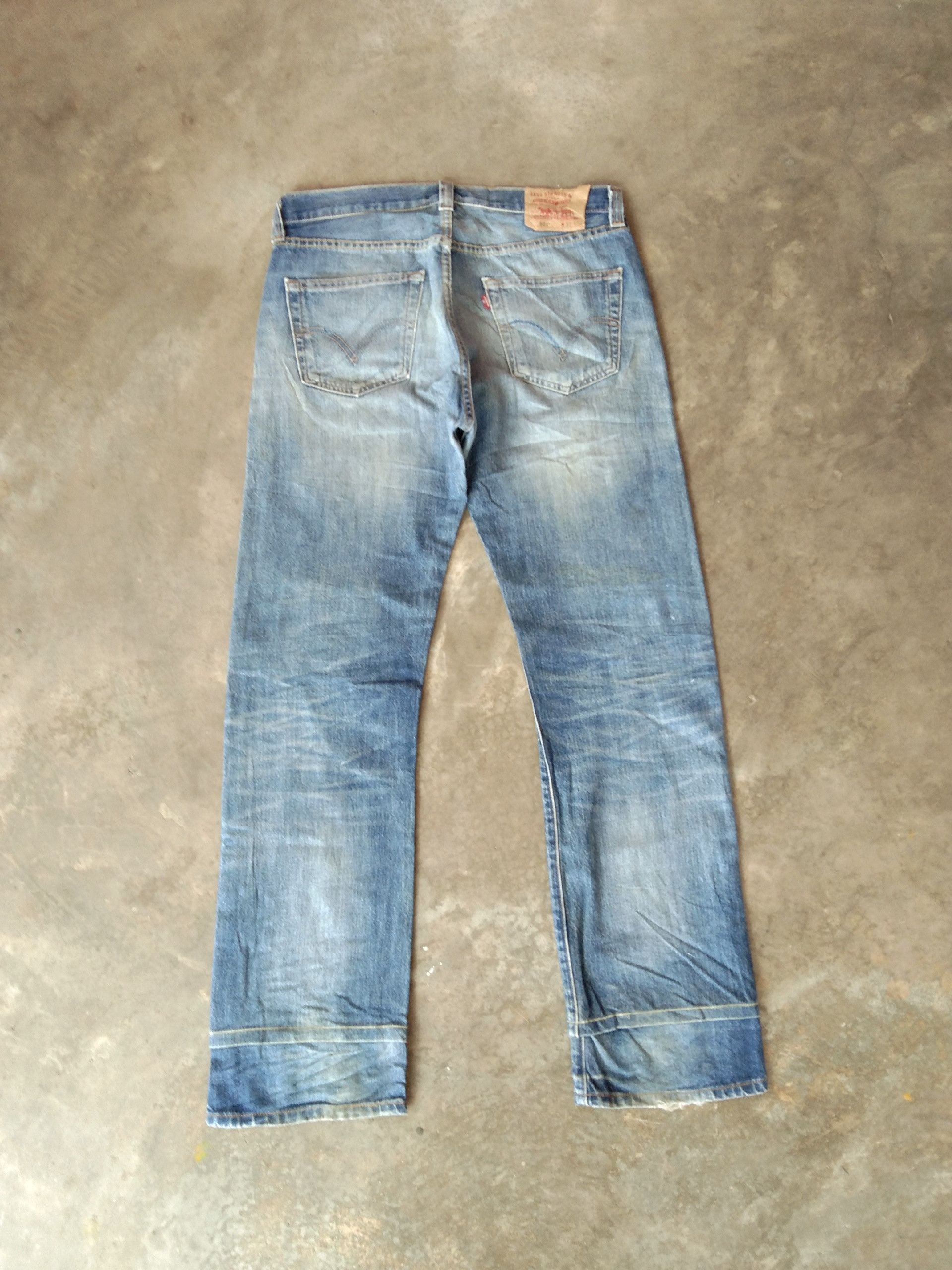 Levi's × Streetwear × Vintage Vintage Levi's 501 Rusty Wash Straight ...