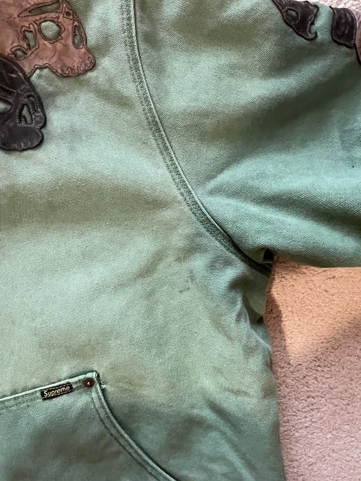 Supreme M Supreme x The Great China Wall Skull Work Jacket | Grailed