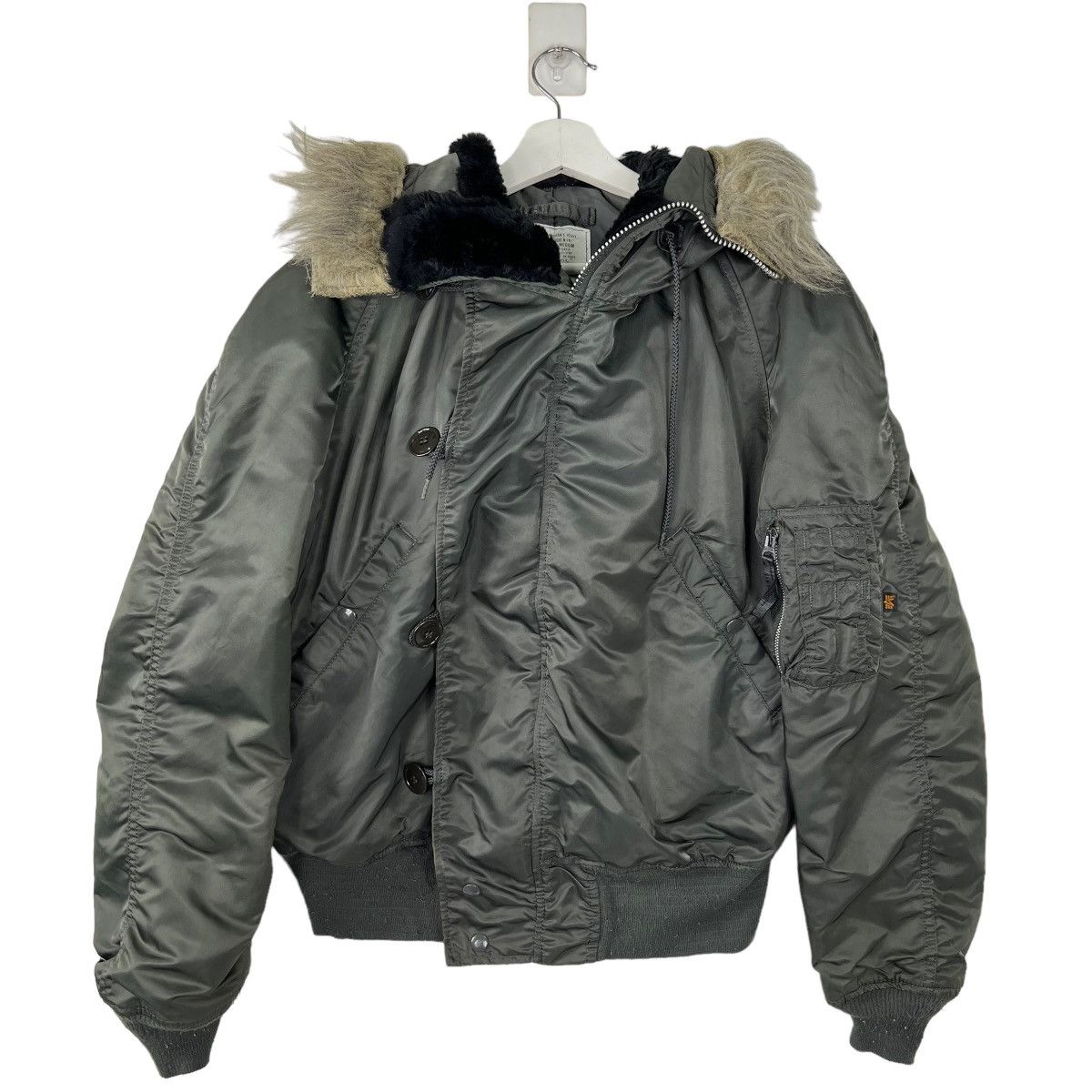 Alpha × Alpha Industries × Vintage 🔥 VINTAGE RIOT ALPHA ATTCHD HOOD N ...