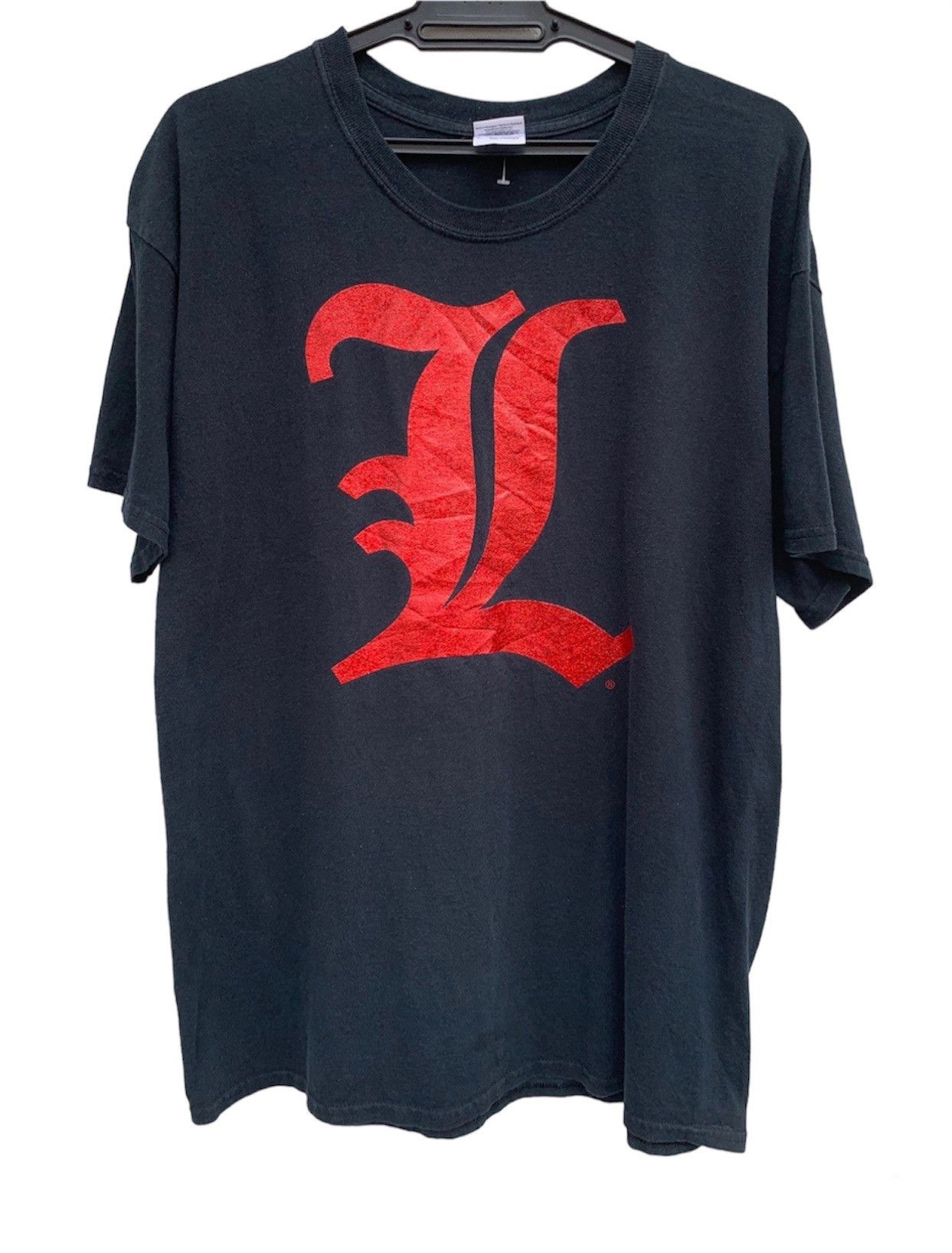 Movie Vintage Death Note L Initial Big Logo Anime Movie Tee | Grailed