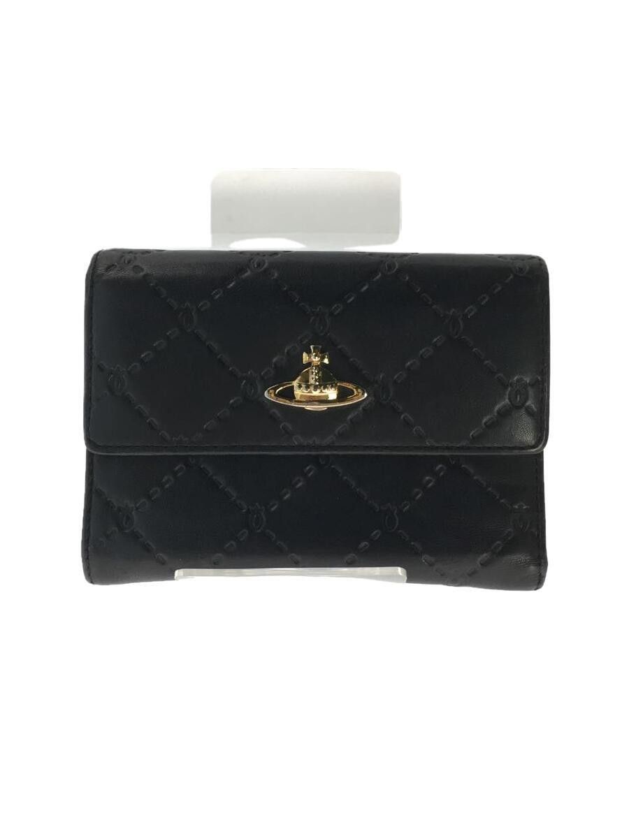 Vivienne Westwood Quilted Embossed Orb Leather Wallet | Grailed