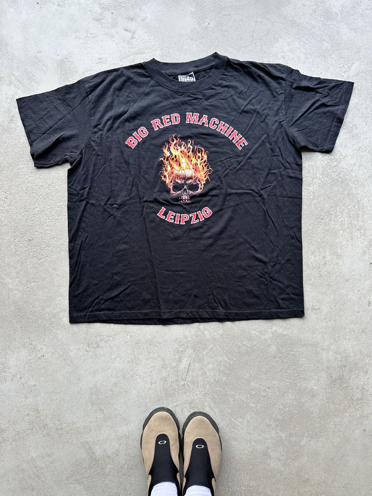 Choppers × Harley Davidson × Vintage Vintage The Big Red Machine Shirt ...