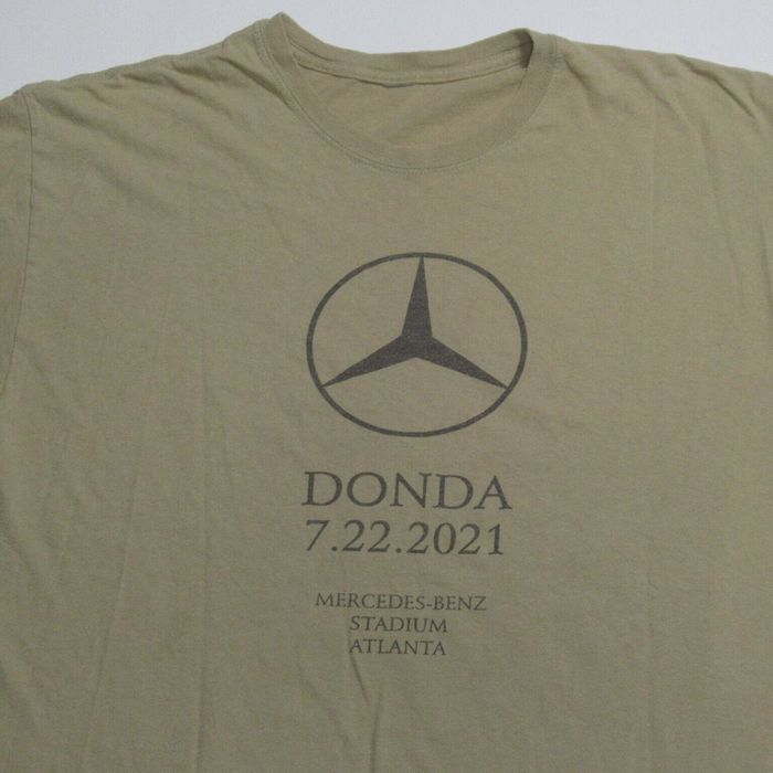 Generic 2021 Kanye West Donda T-Shirt Mercedes-Benz Stadium Concert ...