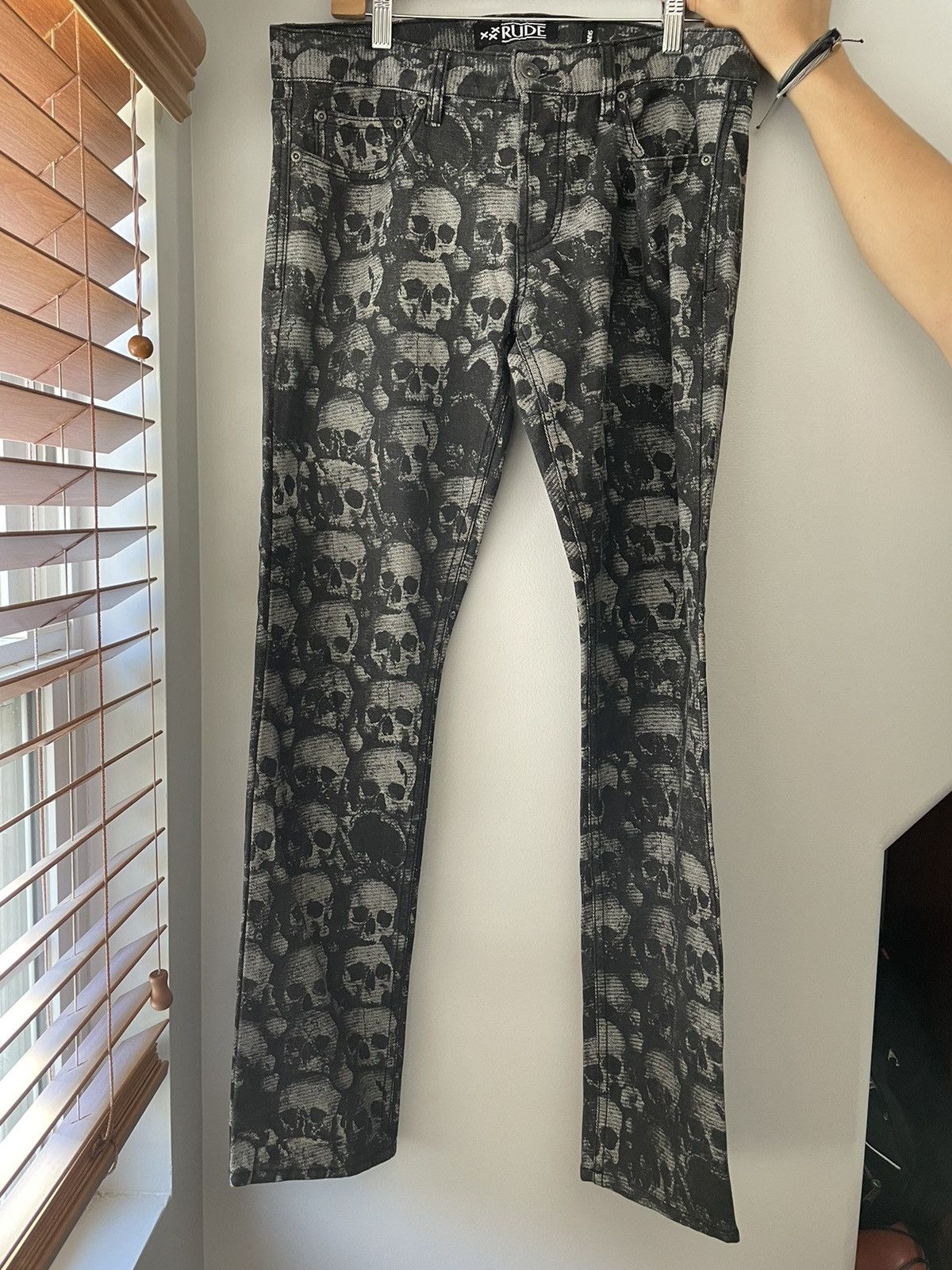 Rude × Streetwear × Vintage Rude Skeleton Denim | Grailed