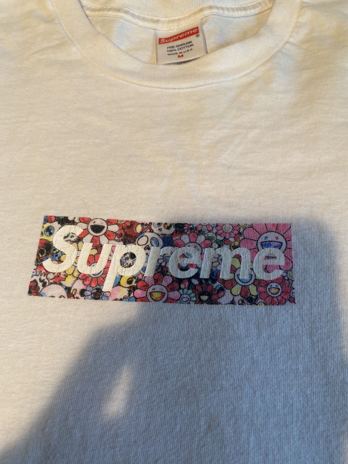 Supreme Supreme x Takashi Murakami Box Logo tee | Grailed