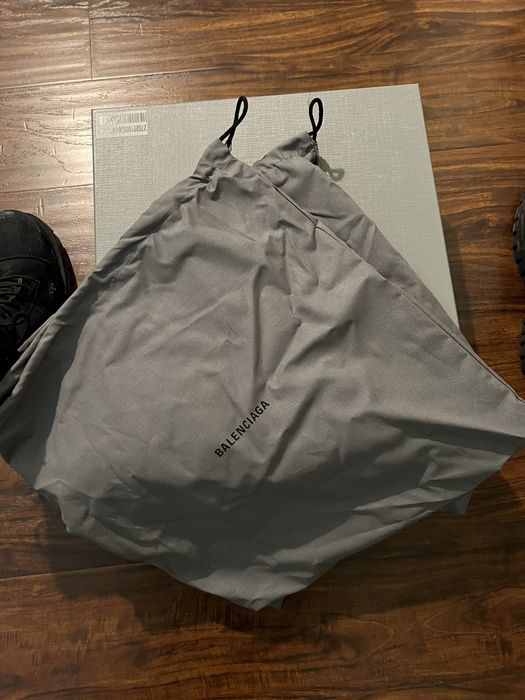 Balenciaga Balenciaga Distressed Canvas Strike Boots 39 | Grailed