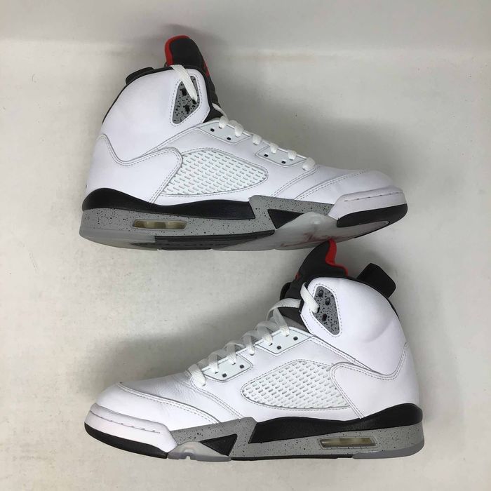 Jordan Brand Air Jordan 5 Retro White Cement | Grailed