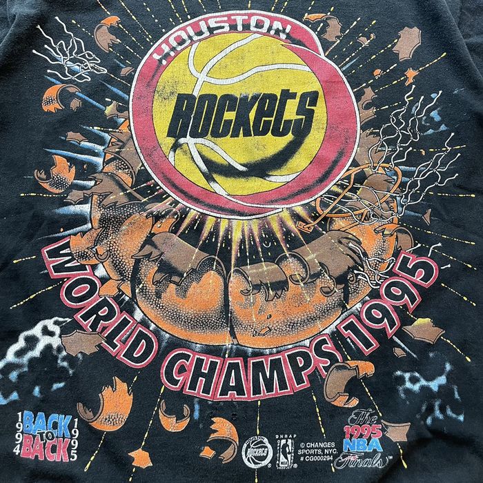Vintage Vintage Houston Rockets Rare Tshirt | Grailed