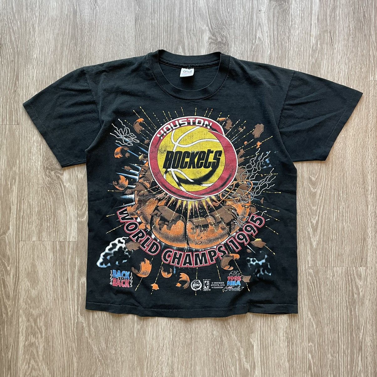 Changes × Vintage Vintage Houston Rockets Rare Tshirt | Grailed