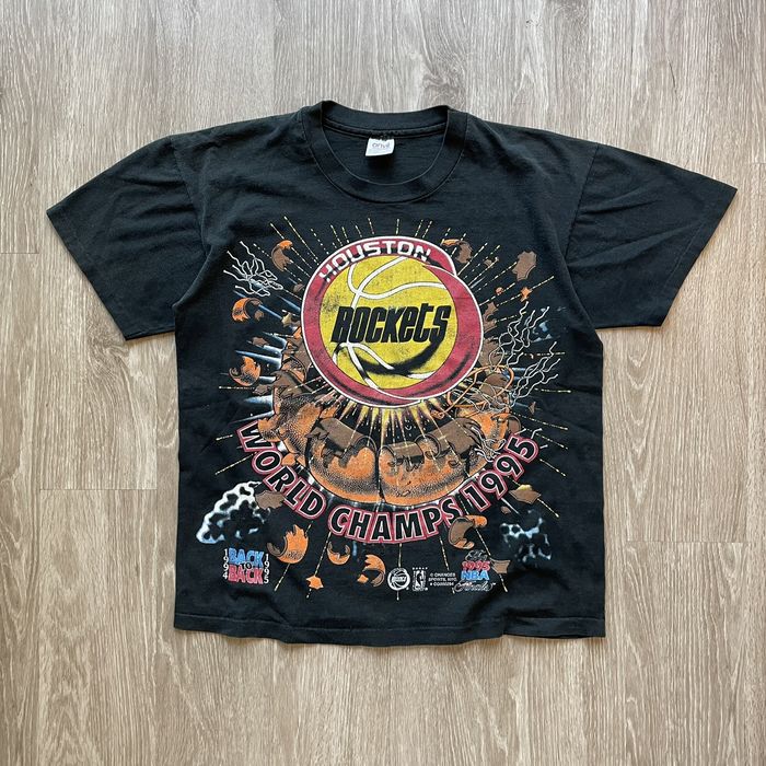 Vintage Vintage Houston Rockets Rare Tshirt | Grailed