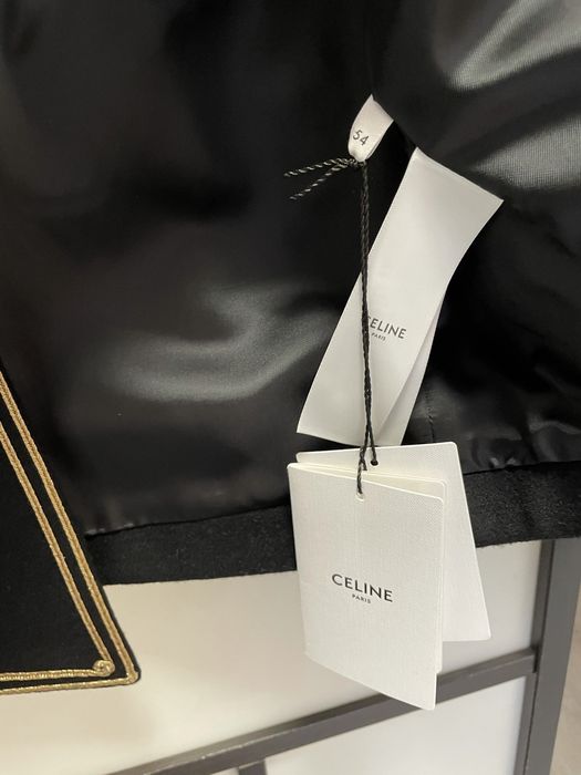Celine GRAIL- FW20 Japanese Flannel Spencer Military Jacket 54 | Grailed