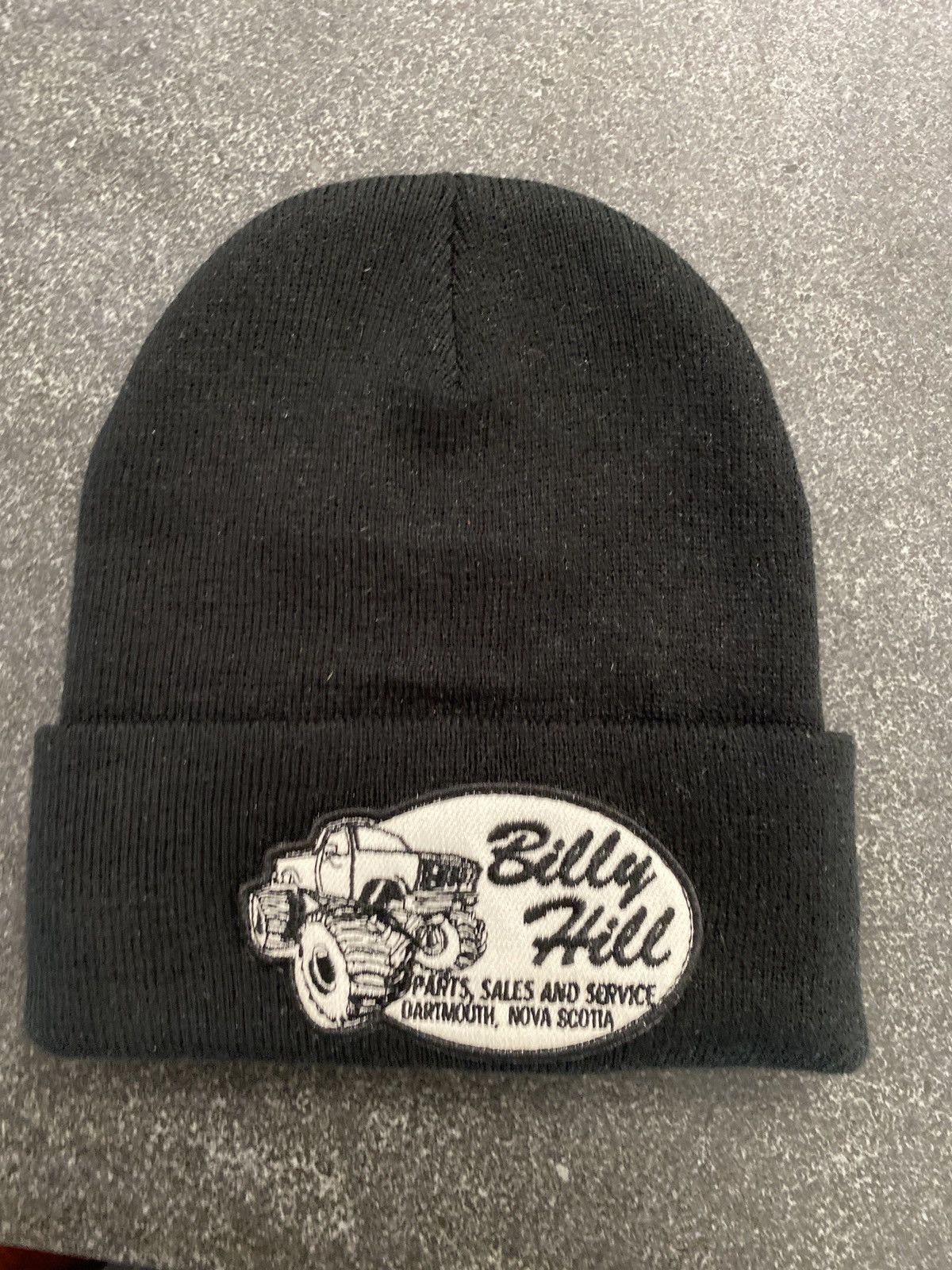 Billy Hill Black billy hill patch beanie | Grailed